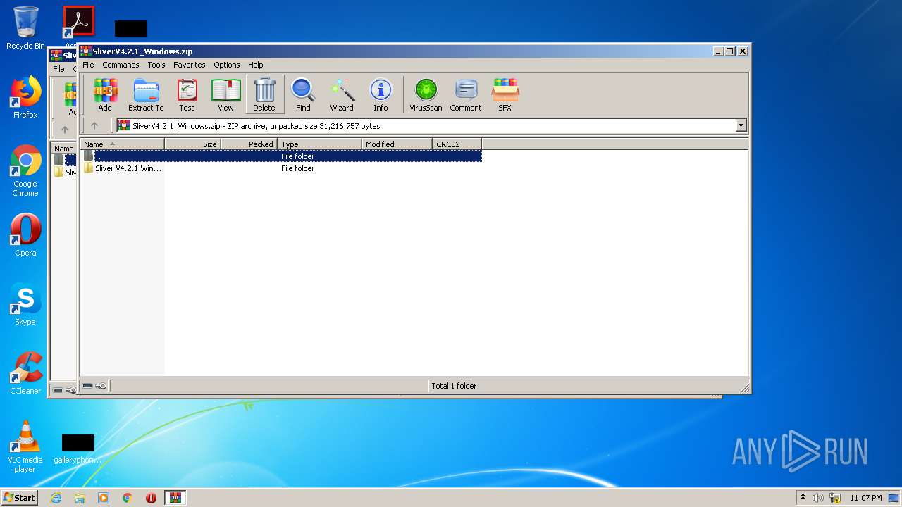 Malware analysis SliverV4.2.1_Windows.zip Malicious activity | ANY.RUN ...