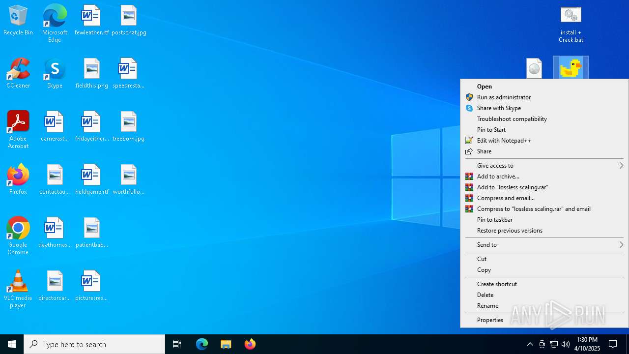 Malware analysis lossless scaling.zip Malicious activity | ANY.RUN ...