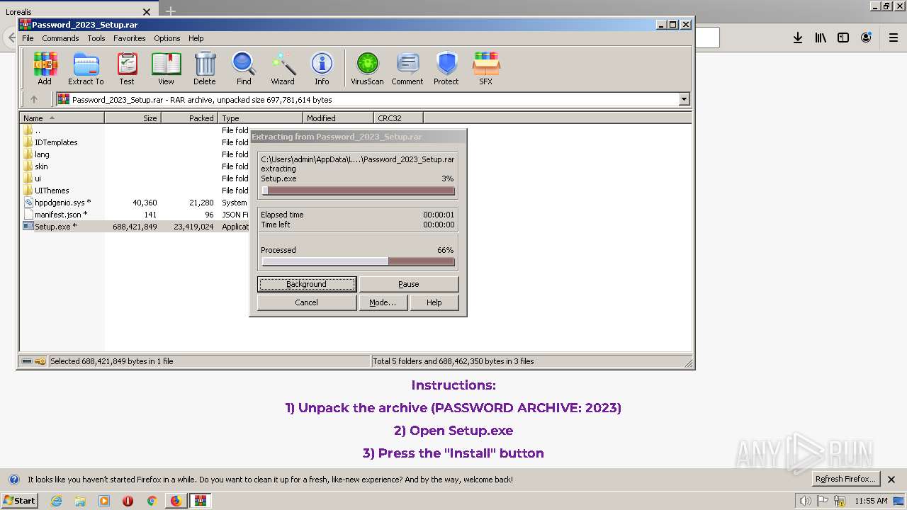 Malware analysis https://lorealis.vip/ha Malicious activity | ANY.RUN ...