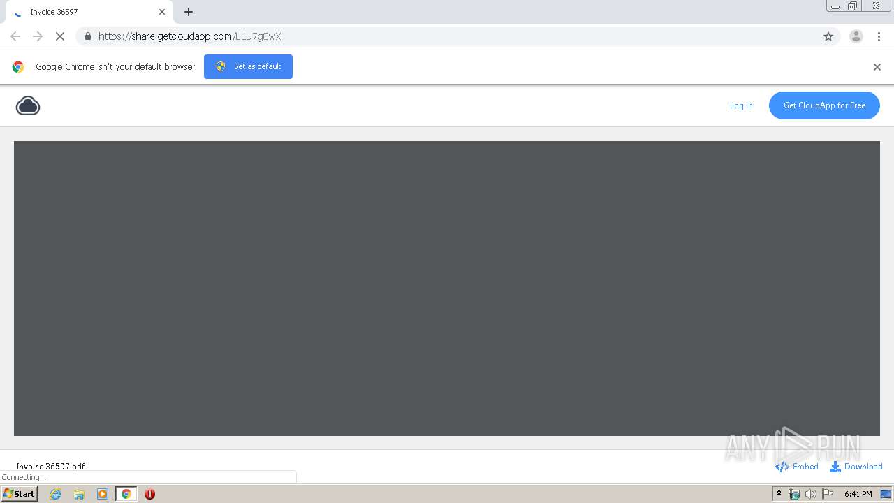 Malware analysis https://nam02.safelinks.protection.outlook.com/?url ...