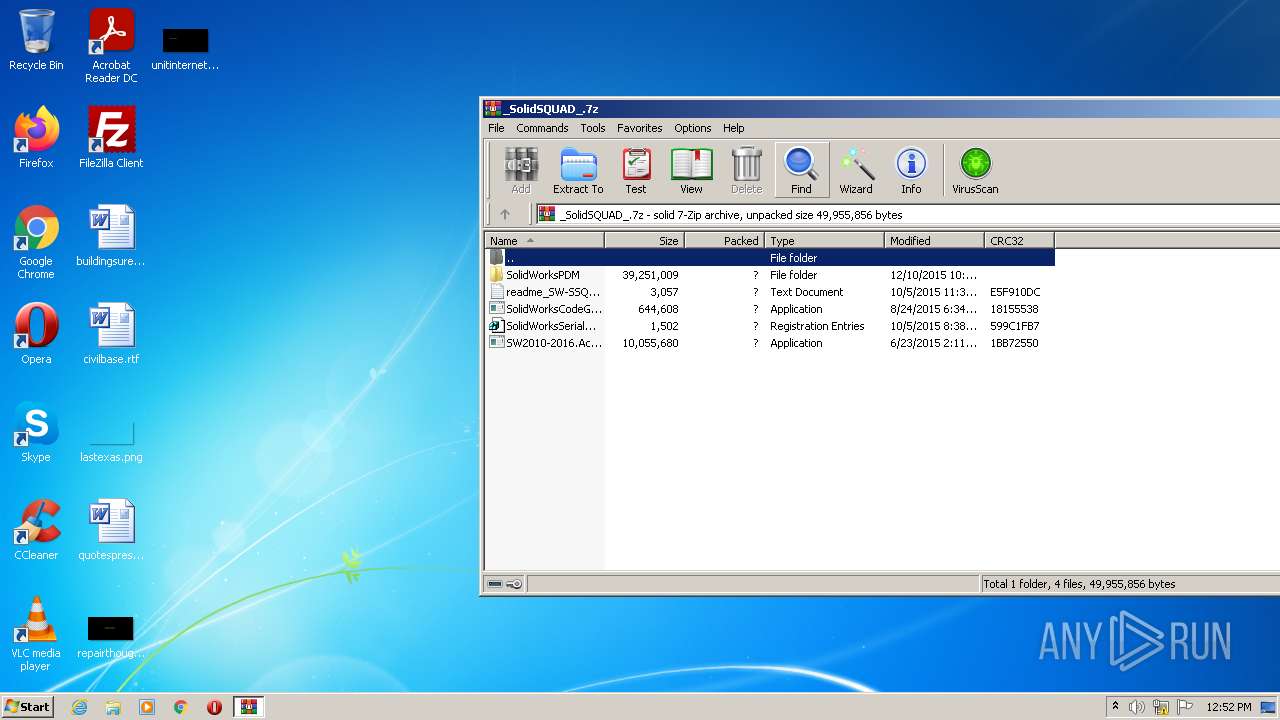 Malware analysis _SolidSQUAD_.7z Malicious activity | ANY.RUN - Malware Sandbox Online