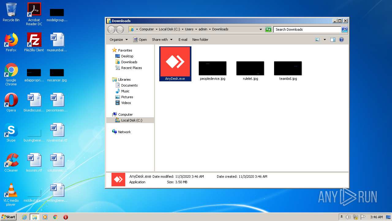 Malware analysis https://download.anydesk.com/AnyDesk.exe Malicious ...
