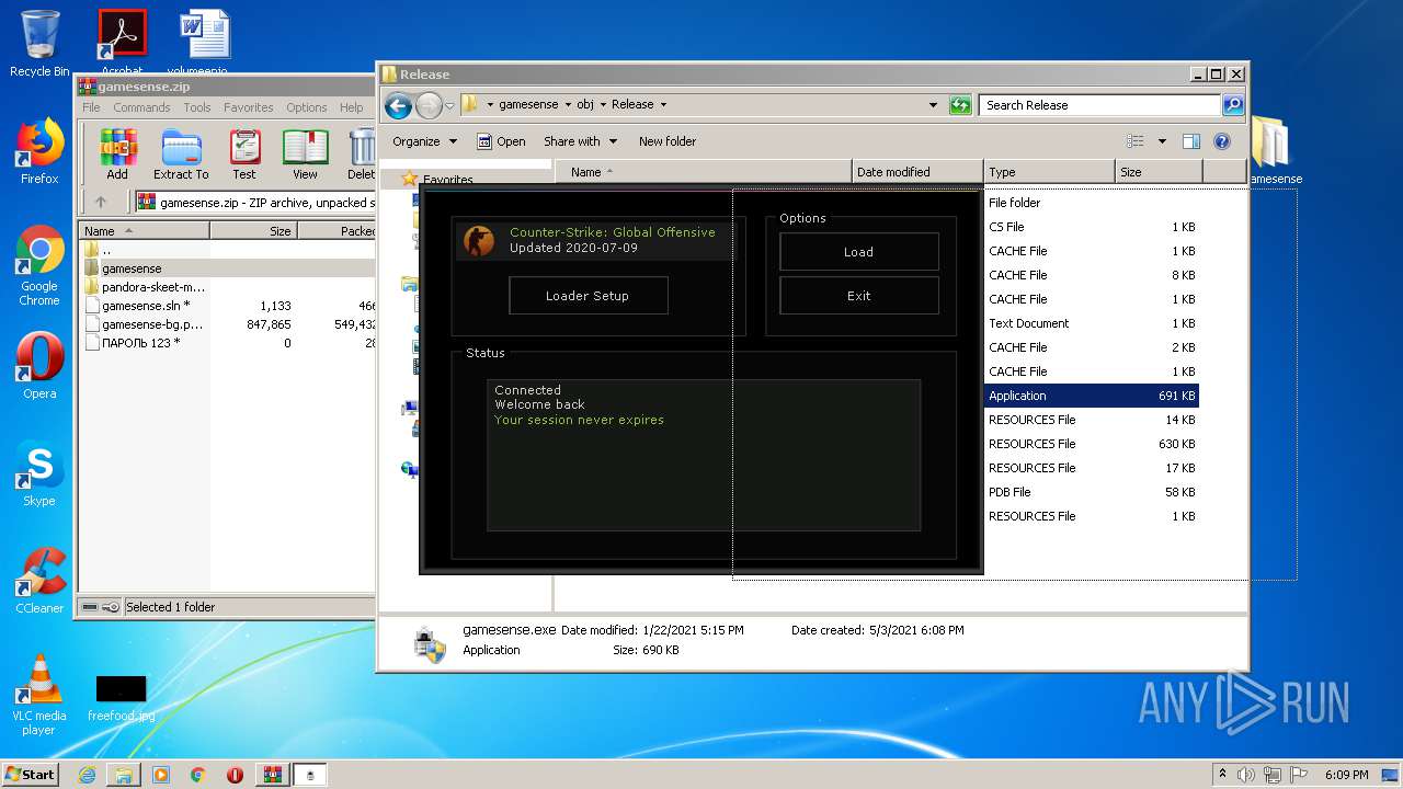 Malware analysis gamesense-pub-skeet-cc-loader-with-hwid-cheat-with ...