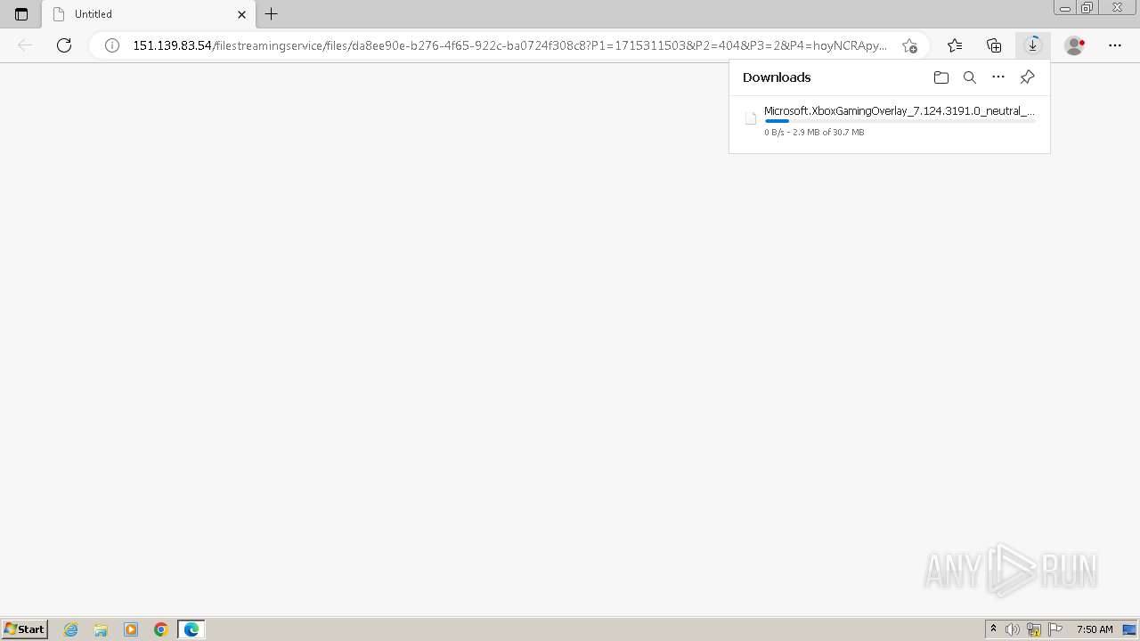 Malware Analysis Http: 151.139.83.54 Filestreamingservice Files