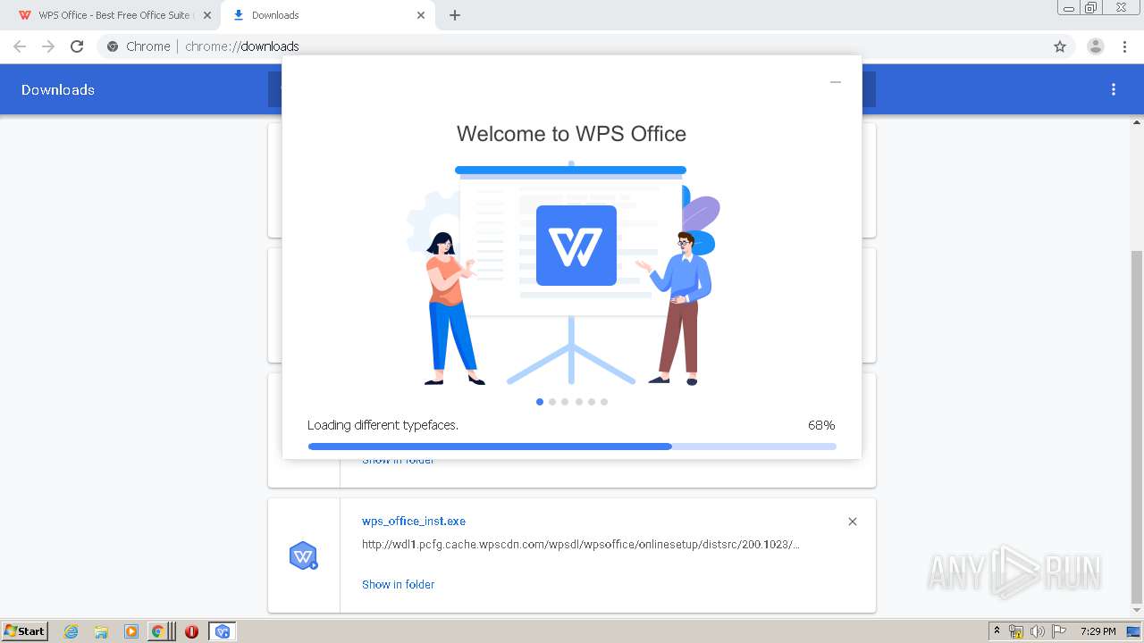 Malware analysis https://urldefense.com/v3/__https:/kso.page.link/wps__;!!HL9eAG-pe8ETeg ...