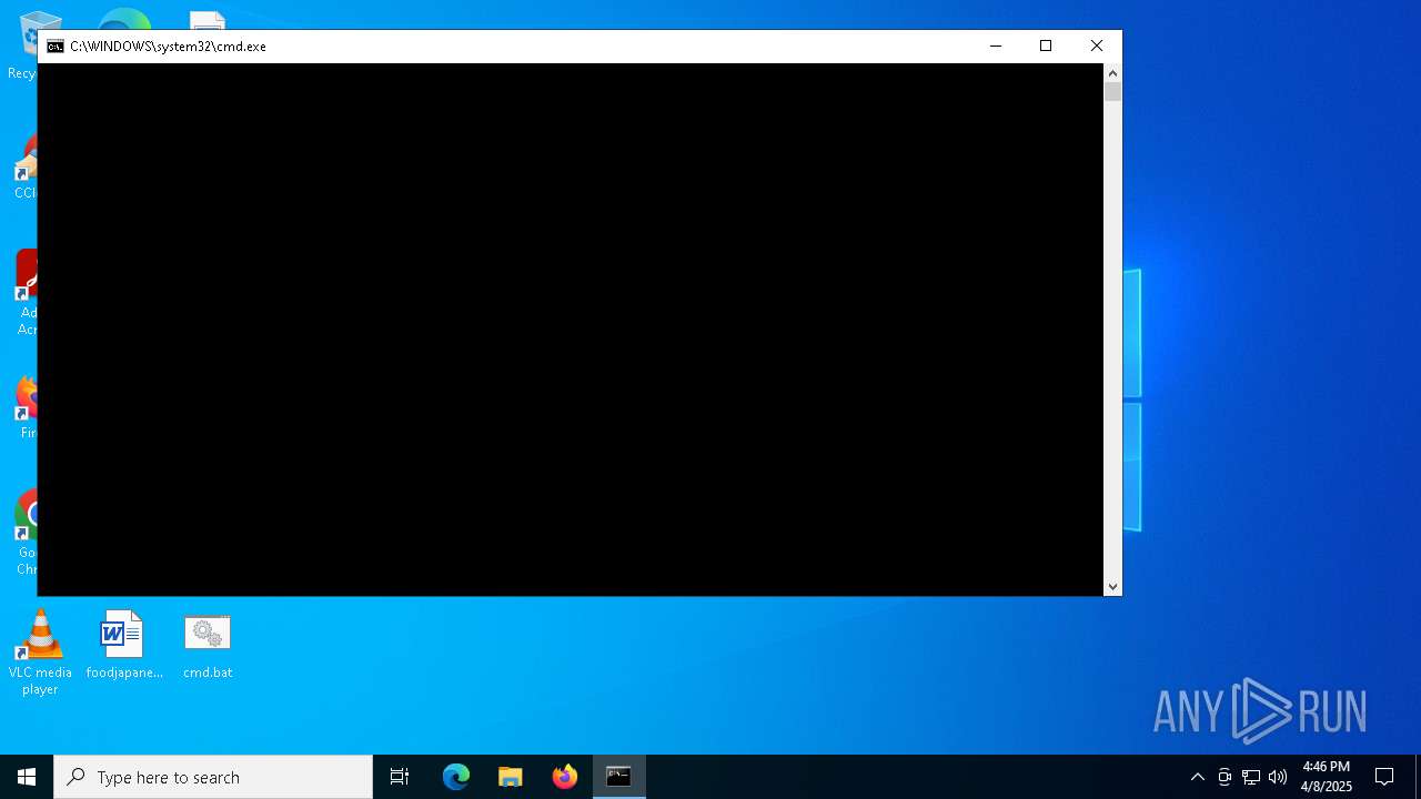 Analysis cmd.bat (MD5: 1107C547CCF9FB42C9C64E58AC31739C) Malicious activity - Interactive ...