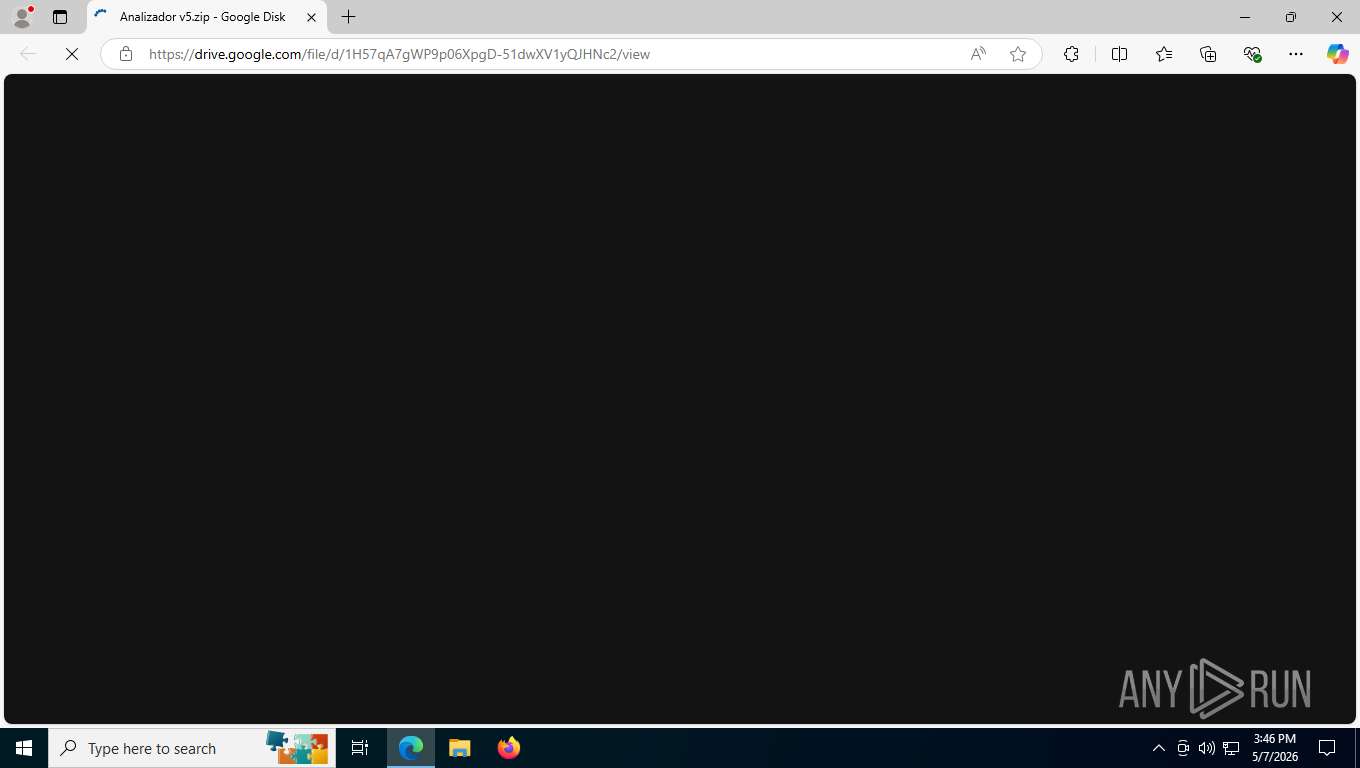 Malware analysis https://drive.google.com/file/d/1H57qA7gWP9p06XpgD ...
