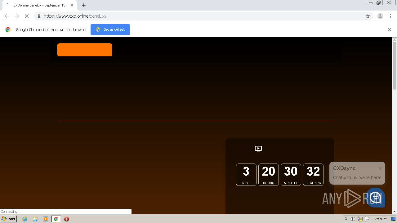 Malware analysis https://cxosync-dot-yamm-track.appspot.com/Redirect ...
