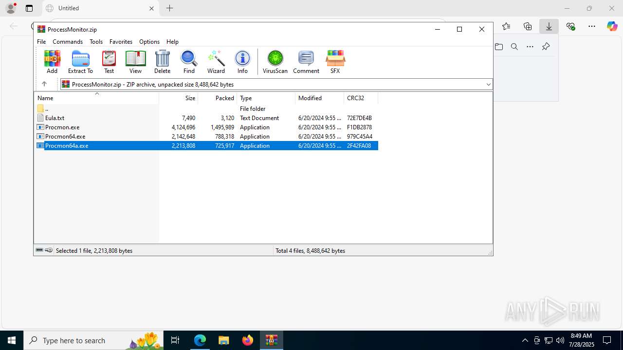Malware analysis https://download.sysinternals.com/files/ProcessMonitor ...