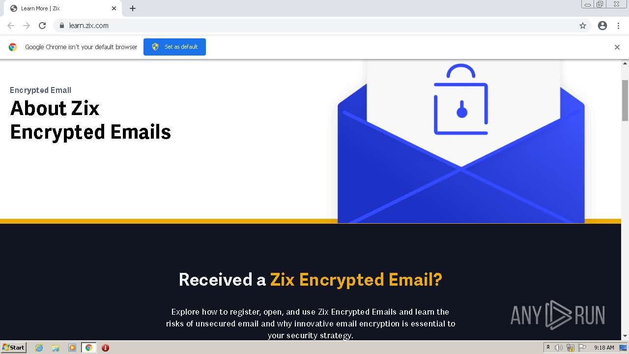 Malware analysis http://www.zixcorp.com/info/zixmail_ZMC Malicious ...