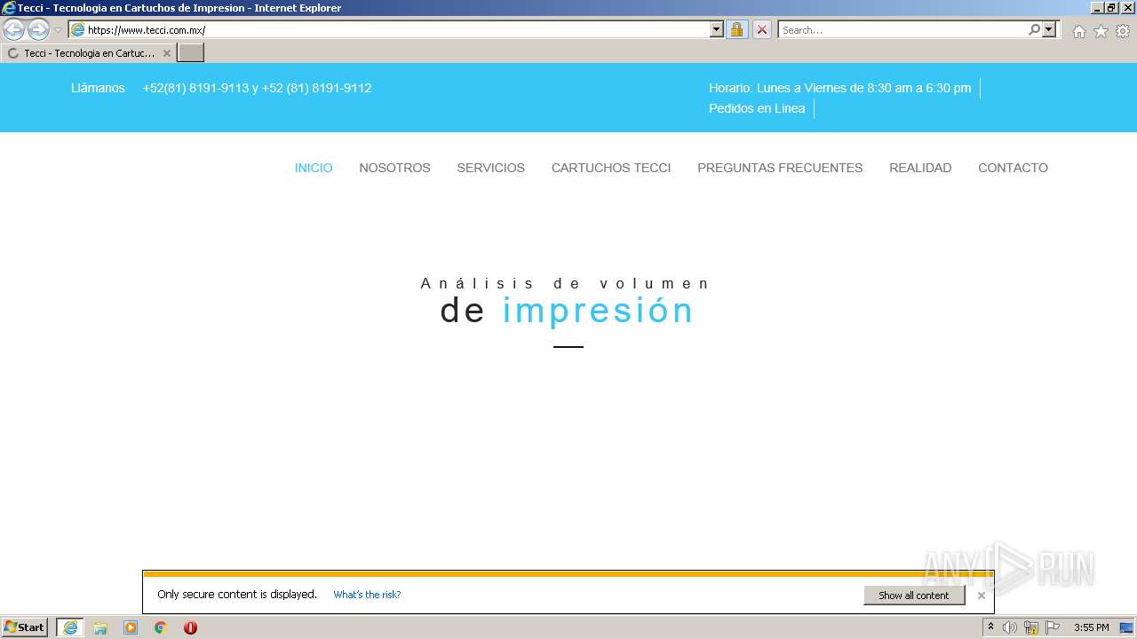 Malware analysis https://l.wl.co/l?u=https%3A%2F%2Fwww.tecci.com.mx Malicious activity | ANY.RUN ...