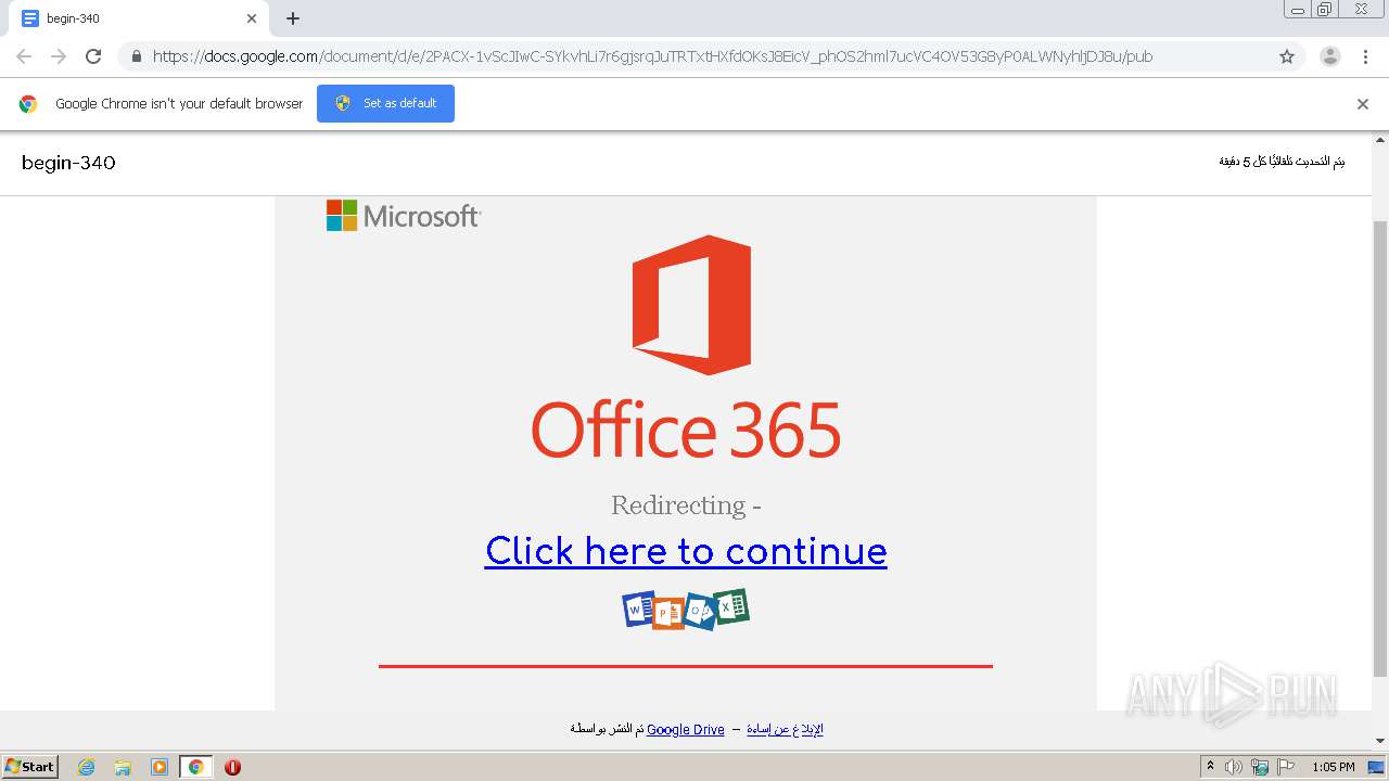 Malware Analysis Https: Docs.google.com Document D E 2pacx-1vscjiwc