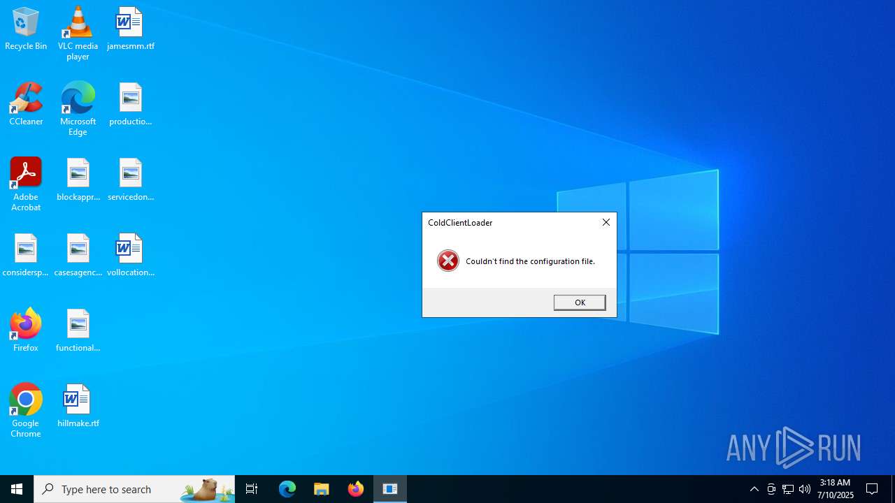 Malware analysis steamclient_loader_x64.exe Malicious activity | ANY ...