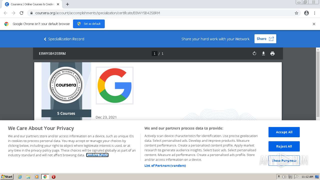 Malware analysis https://bityl.co/AJpR Malicious activity | ANY.RUN - Malware Sandbox Online