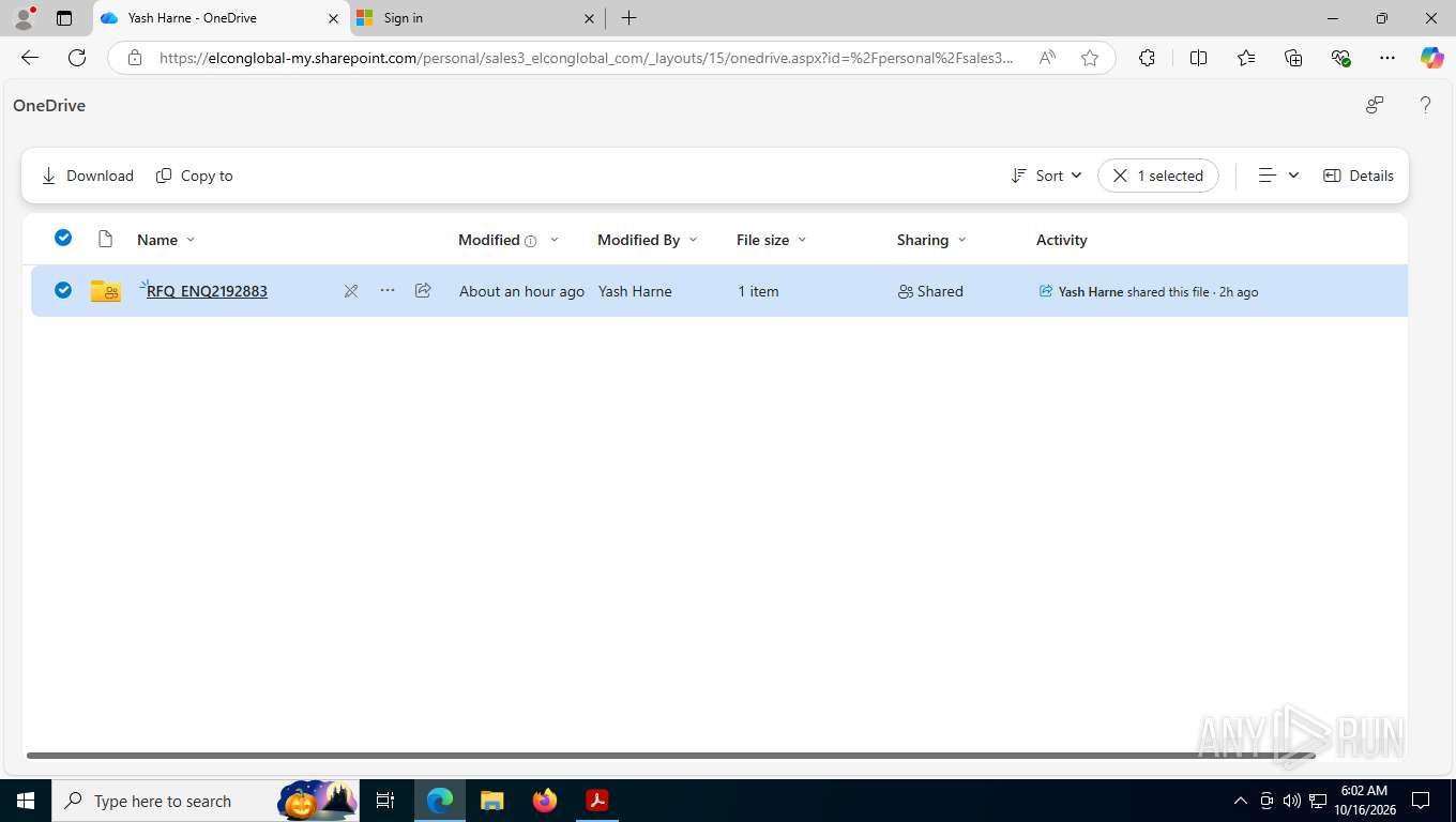 Malware analysis KPRC _ Associates-REQUEST FOR QUOTATION DETAILS.pdf ...