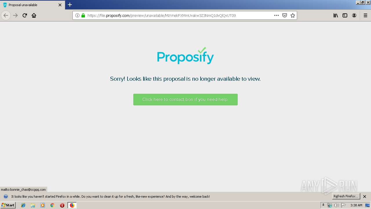Malware analysis https://click.pstmrk.it/2sm/file.proposify.com ...