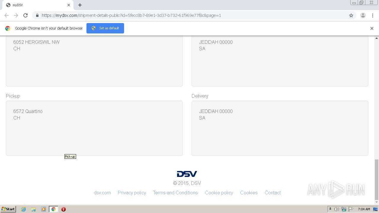 Malware analysis https://mydsv.com/track-shipment?id=SBTS0013589 ...