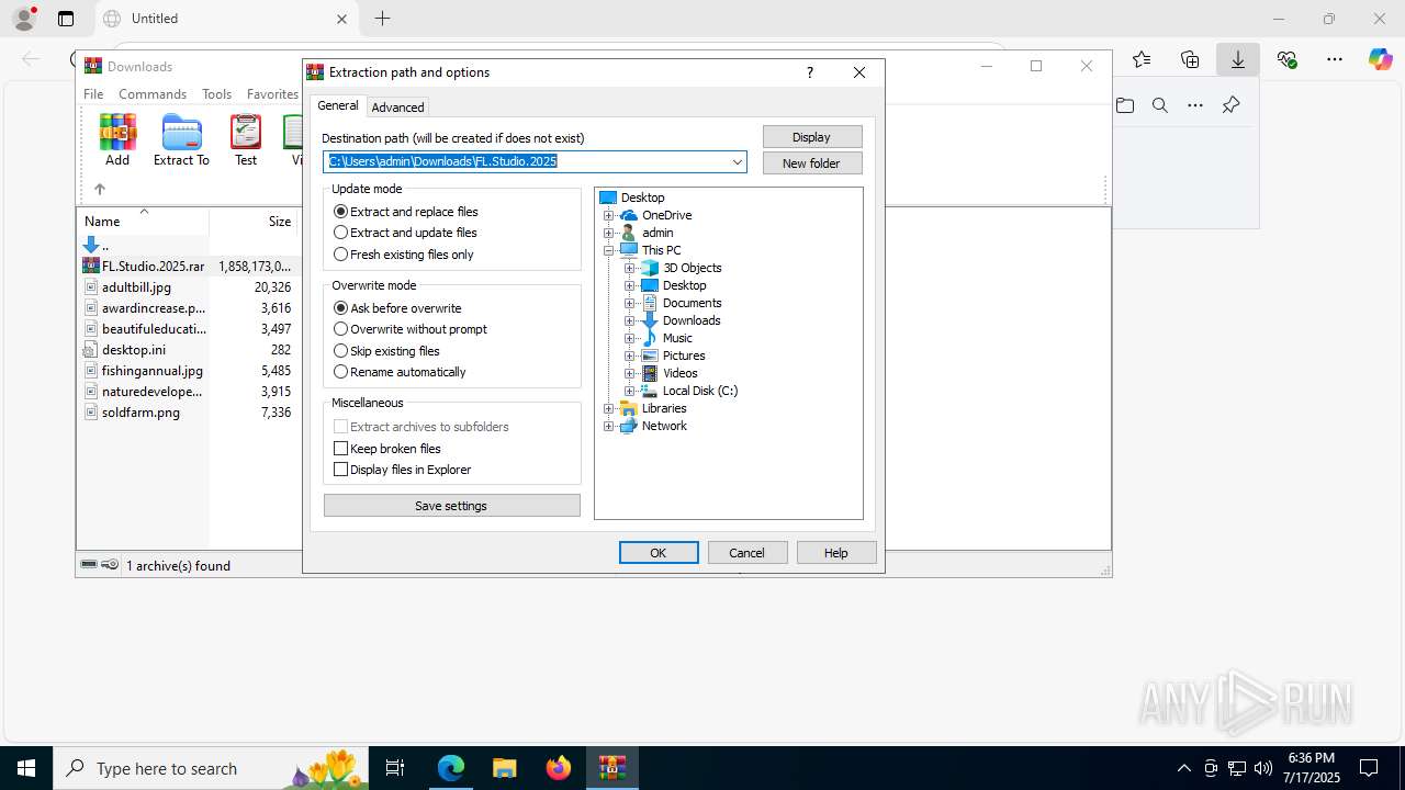 Malware analysis https://rkns.link/u5j1k Malicious activity | ANY.RUN ...