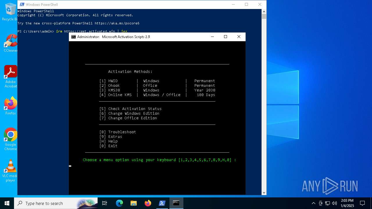 Malware analysis https://massgrave.dev Malicious activity | ANY.RUN - Malware Sandbox Online