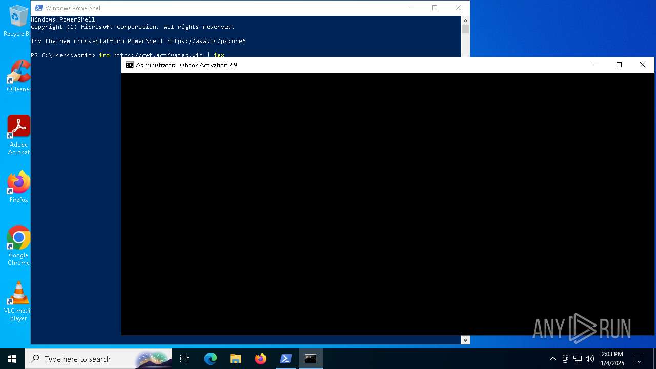 Malware analysis https://massgrave.dev Malicious activity | ANY.RUN - Malware Sandbox Online