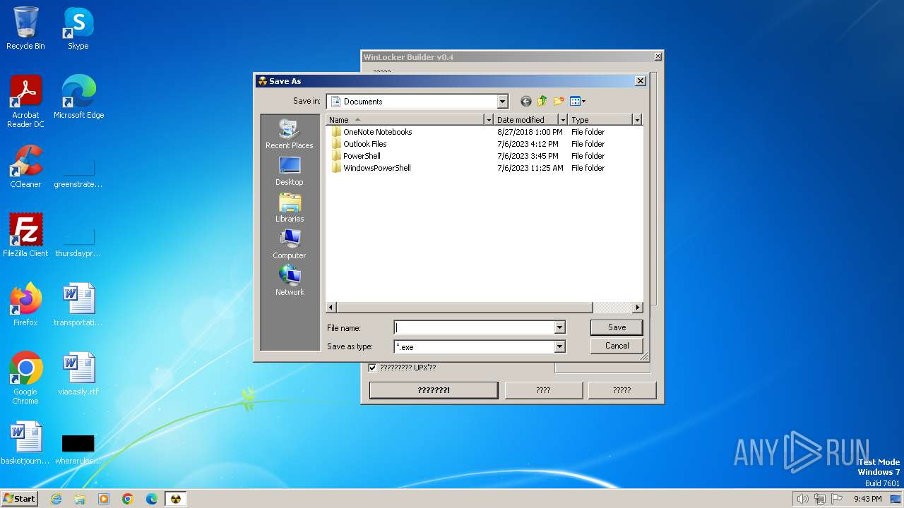 Malware analysis WinLocker_Builder_0.4.exe Malicious activity | ANY.RUN ...