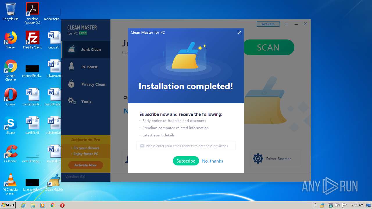 Malware analysis clean_master_1_1.exe Malicious activity | ANY.RUN ...