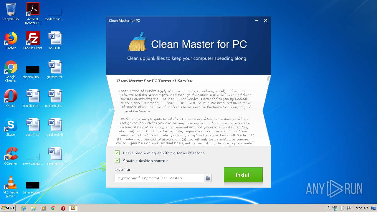 Malware analysis clean_master_1_1.exe Malicious activity | ANY.RUN ...