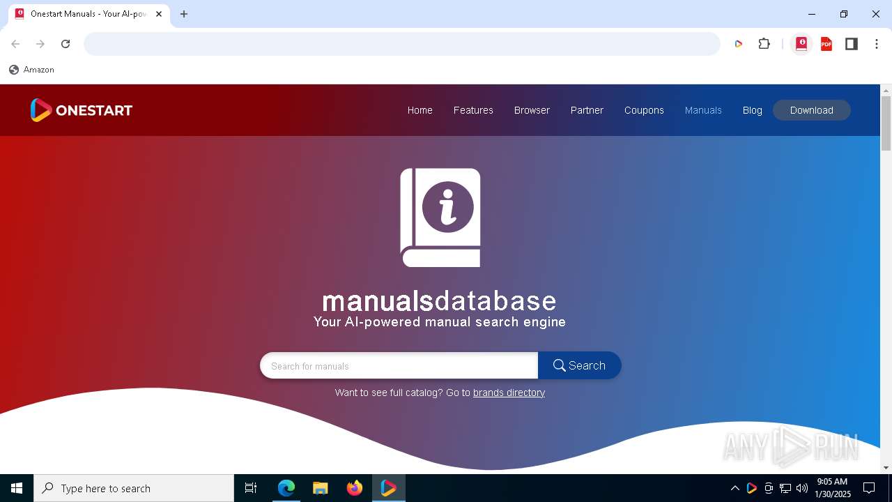 Malware analysis onestart.ai Malicious activity | ANY.RUN - Malware Sandbox Online