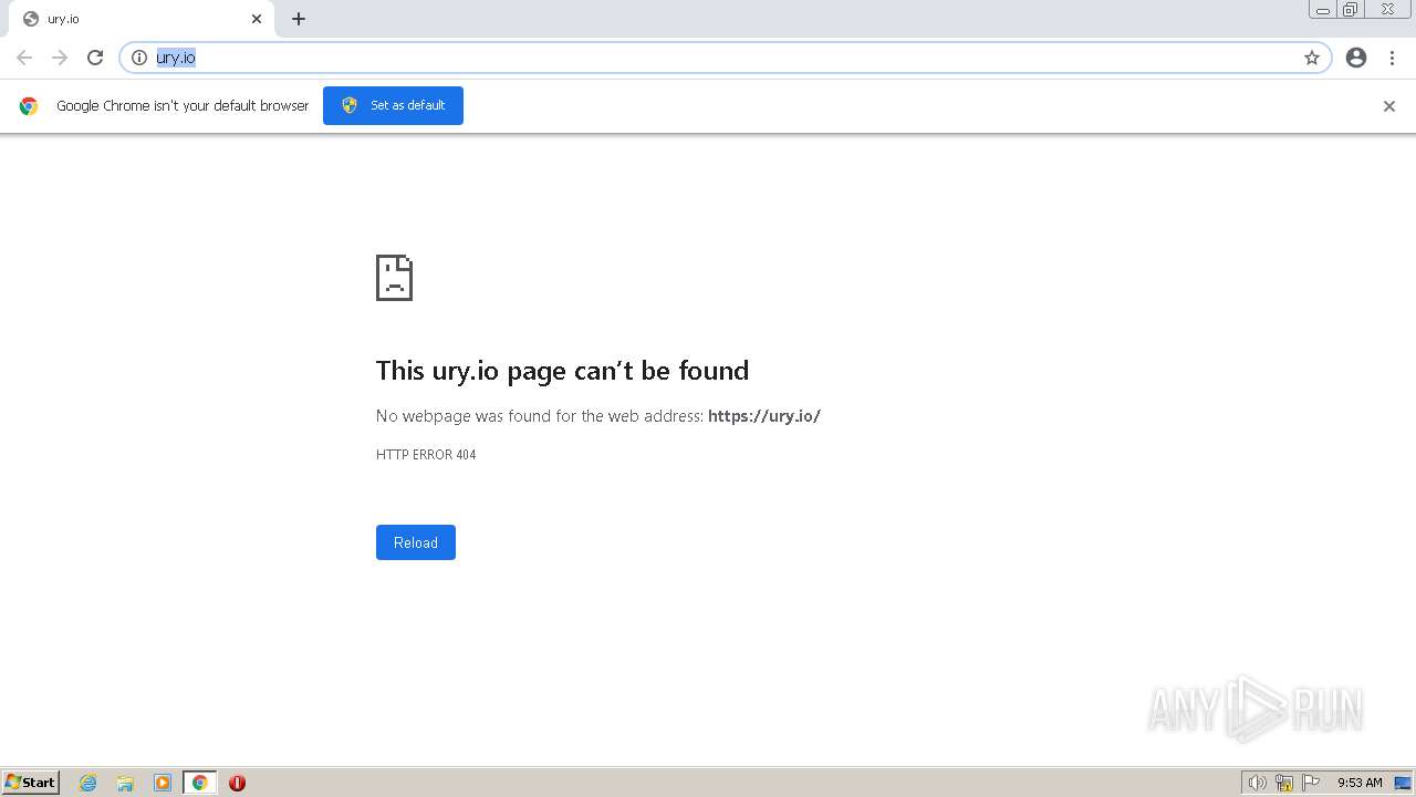 Malware analysis https://ury.io Malicious activity | ANY.RUN - Malware ...