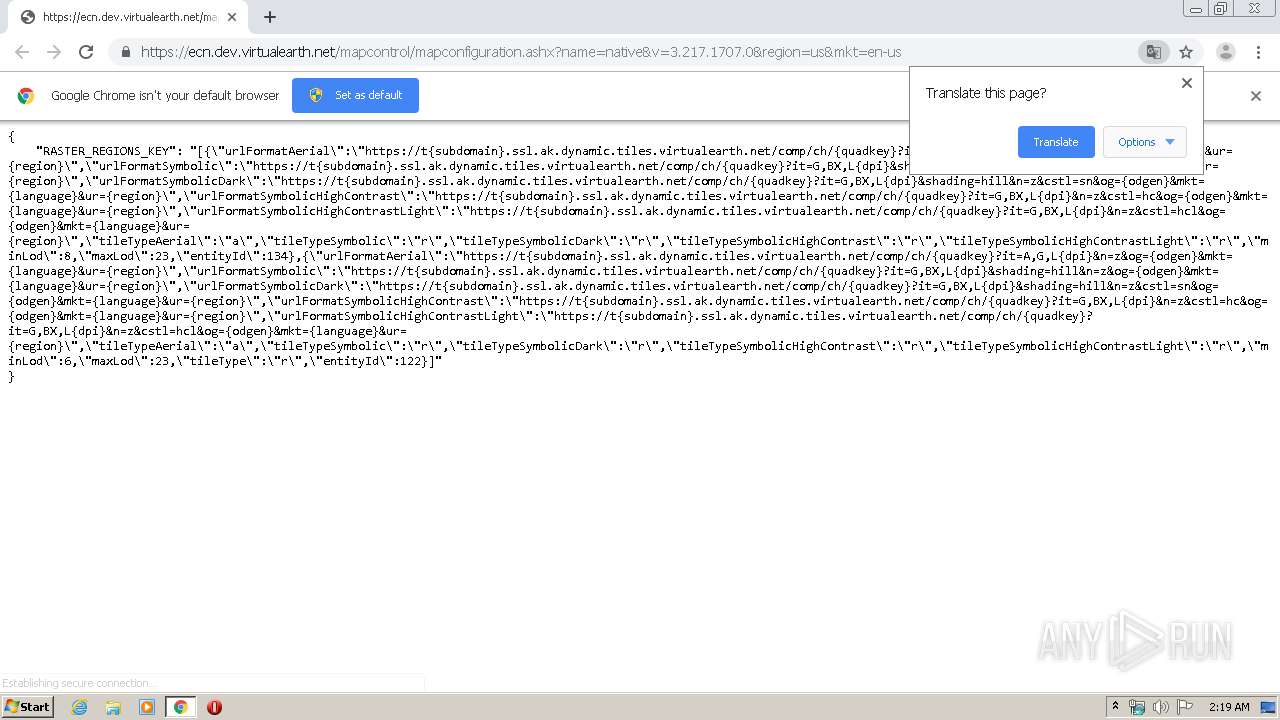 Malware analysis https://ecn.dev.virtualearth.net/mapcontrol/mapconfiguration.ashx?name=native&v ...