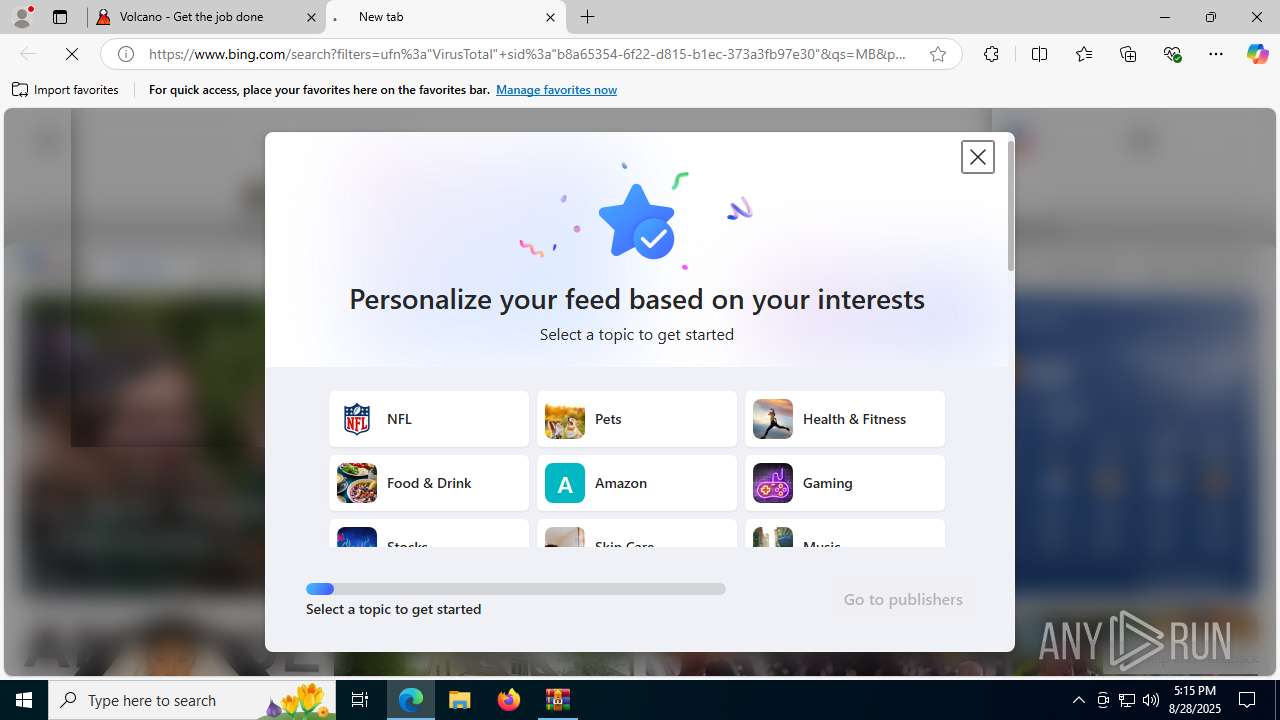 Malware analysis https://volcano.wtf/ Malicious activity | ANY.RUN - Malware Sandbox Online