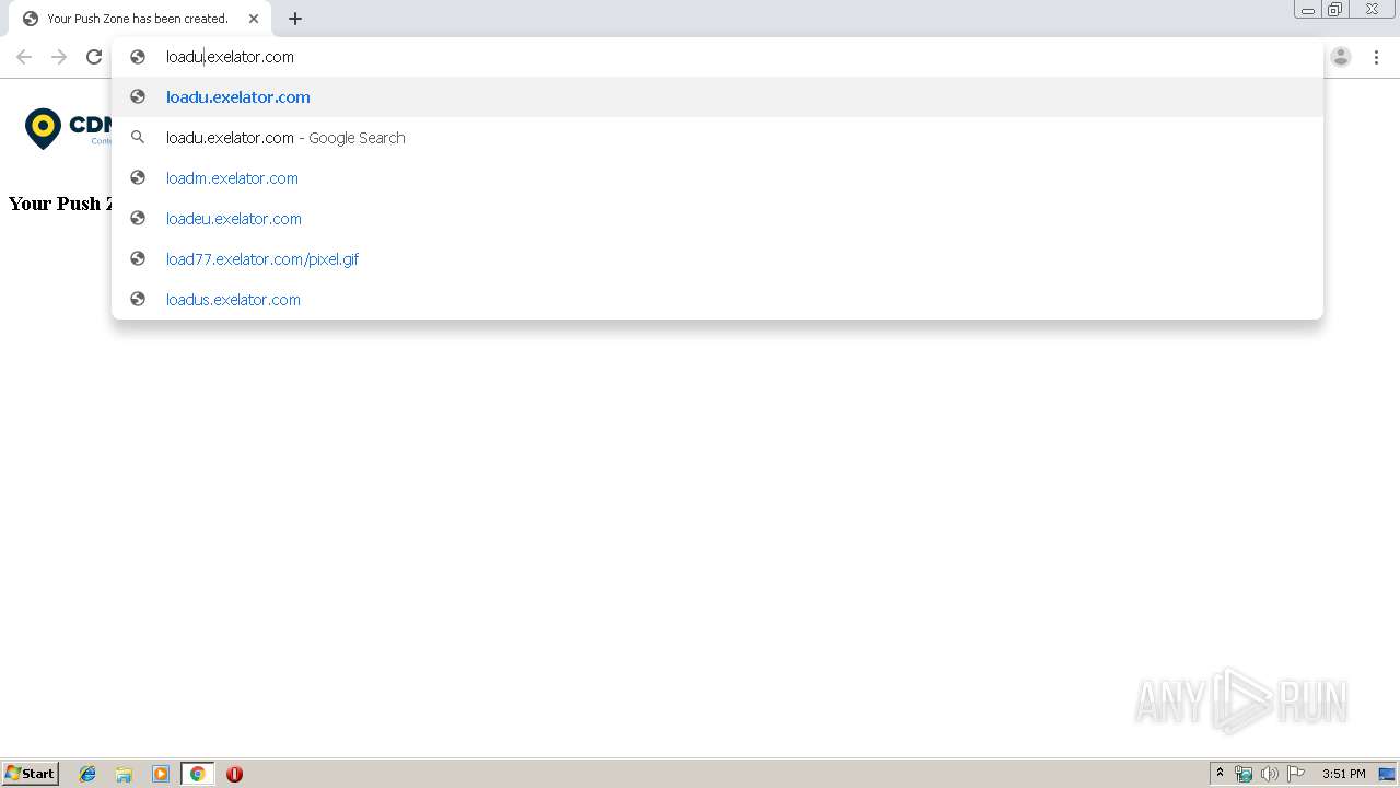 Malware analysis http://load77.exelator.com No threats detected | ANY ...