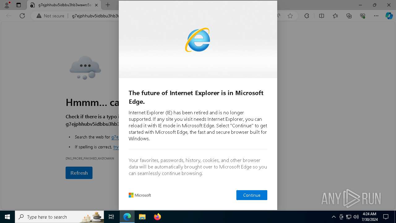 Malware analysis ...