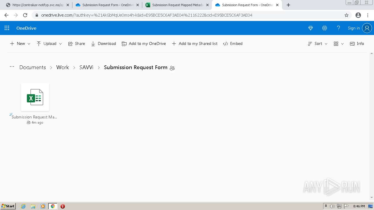 Malware analysis https://centralusr-notifyp.svc.ms/api/v2/tracking/method/Click?mi ...