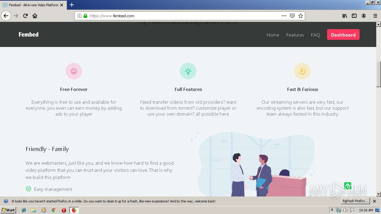 Malware analysis http://www.fembed.com/v/657-rc0g044580e&kw=["video ...