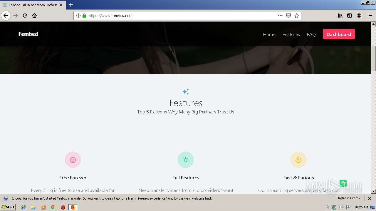 Malware analysis http://www.fembed.com/v/657-rc0g044580e&kw=["video ...