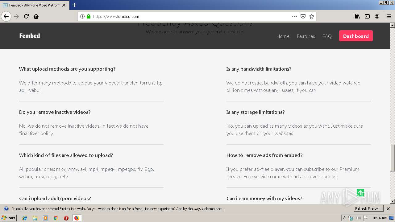 Malware analysis http://www.fembed.com/v/657-rc0g044580e&kw=["video ...