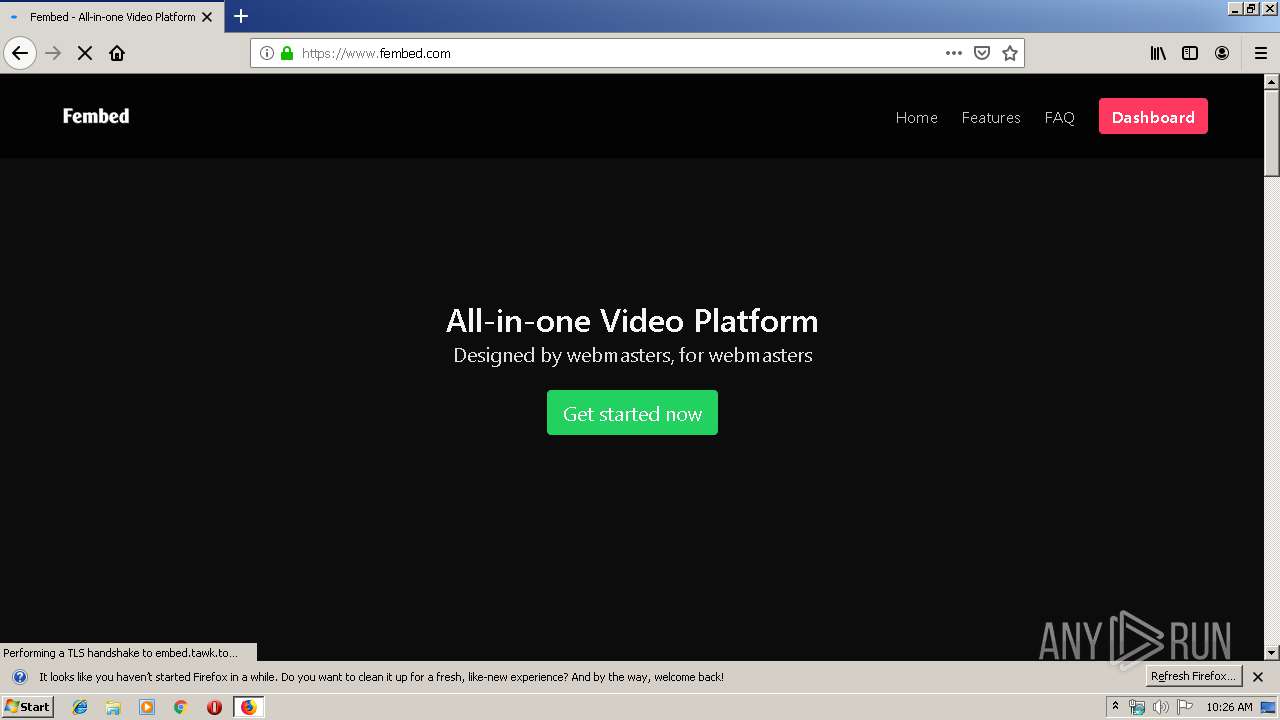 Malware analysis http://www.fembed.com/v/657-rc0g044580e&kw=["video ...