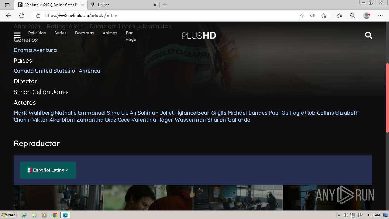 Malware analysis https://ww3.pelisplus.to Malicious activity | ANY.RUN - Malware Sandbox Online