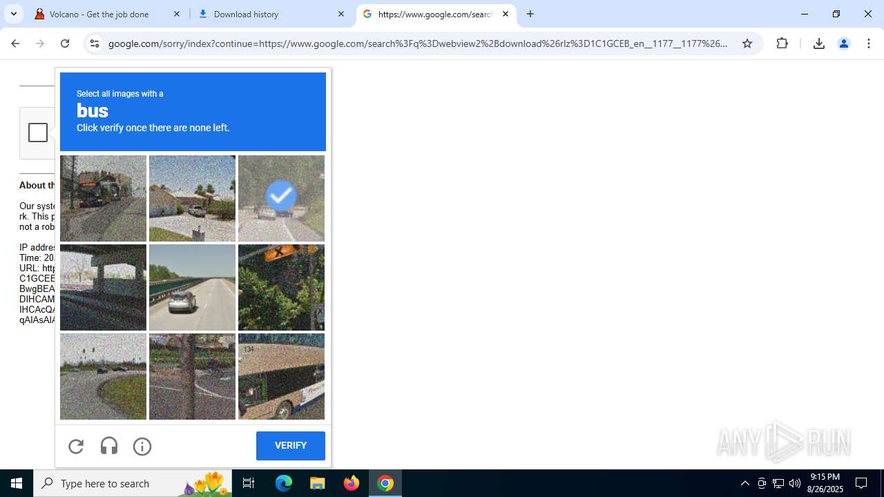 Malware analysis https://volcano.wtf/ Malicious activity | ANY.RUN ...
