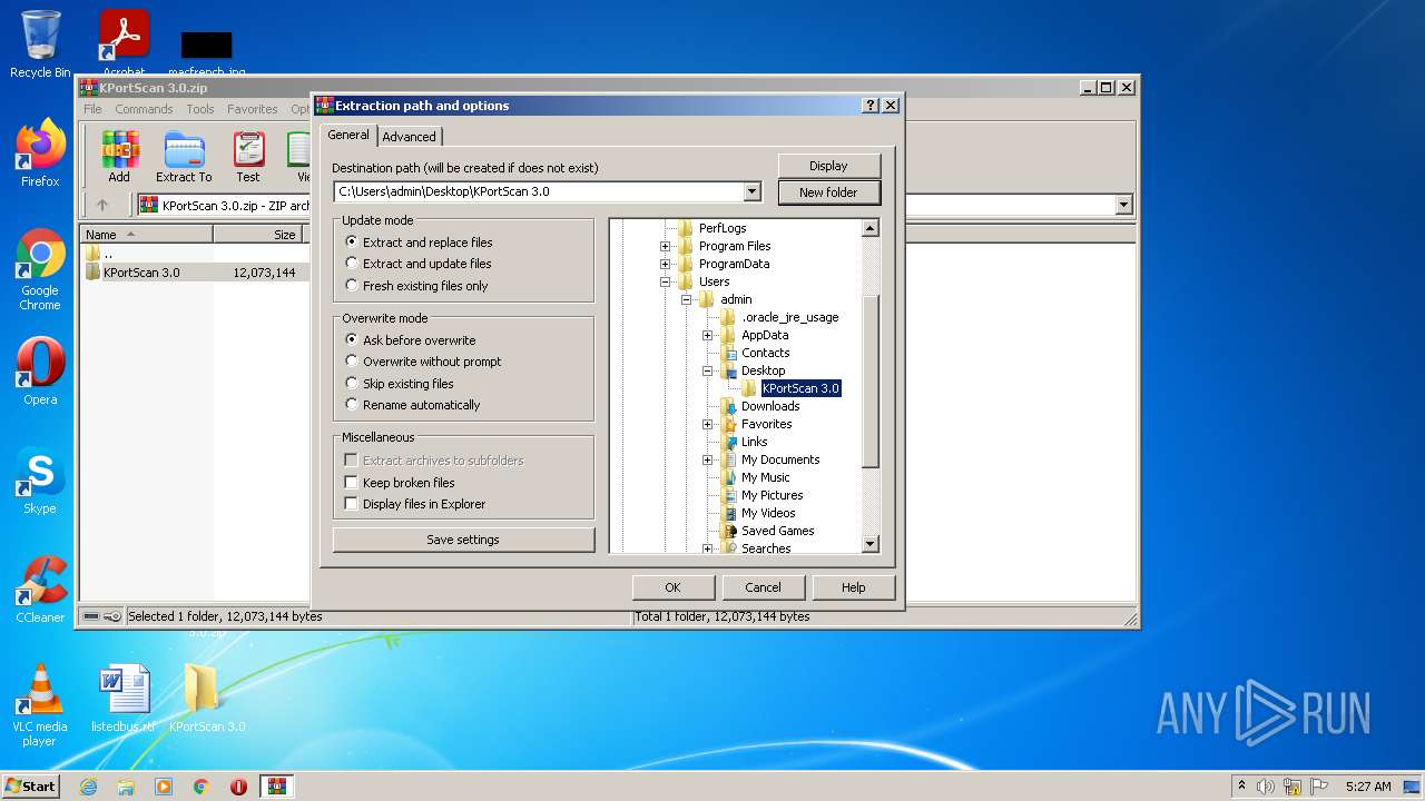 Malware analysis KPortScan 3.0.zip Malicious activity | ANY.RUN - Malware Sandbox Online