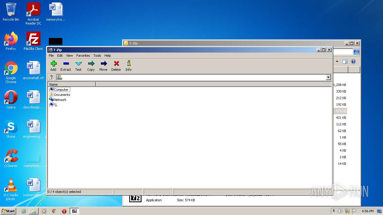 Malware Analysis 7z2201.exe Malicious Activity