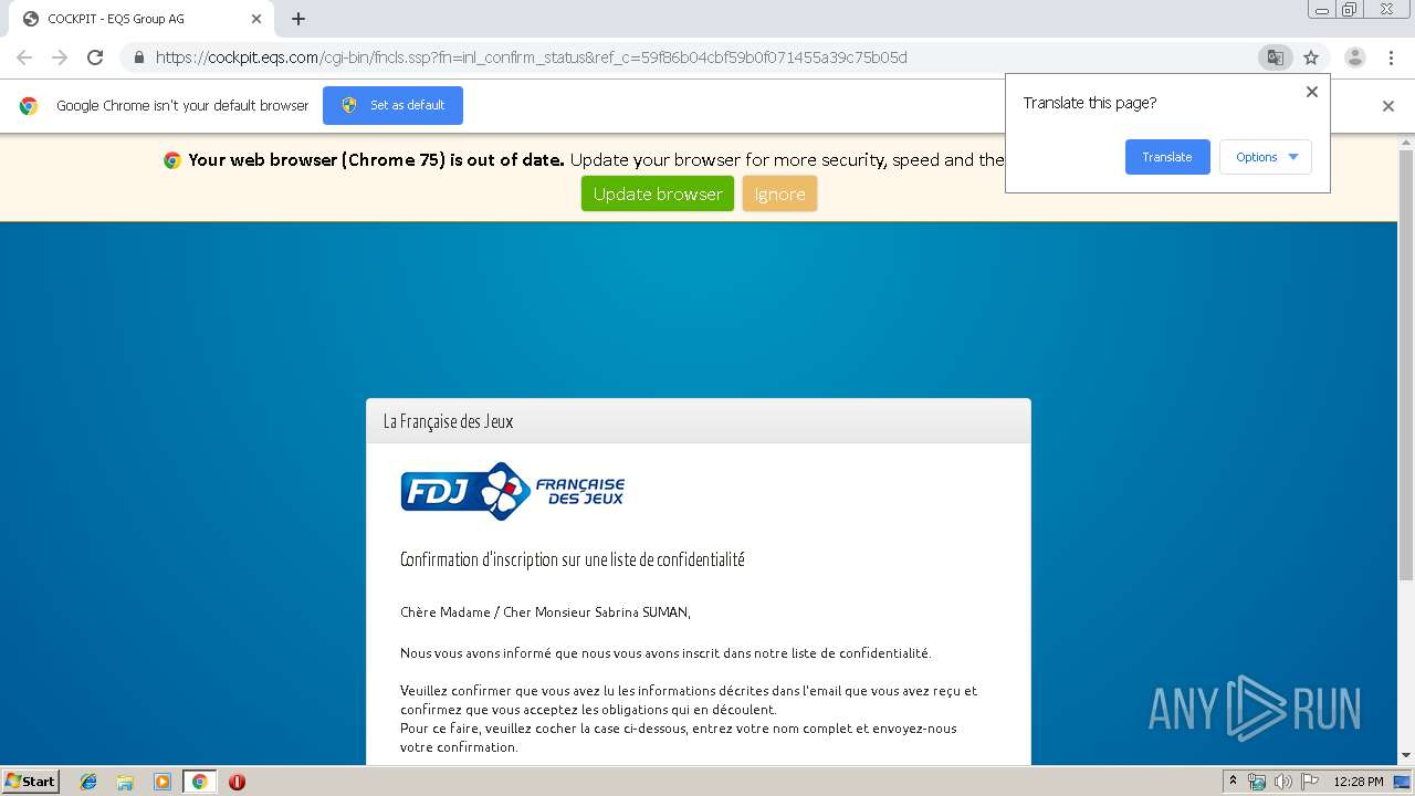 Malware Analysis Https: Eur03.safelinks.protection.outlook.com ?url