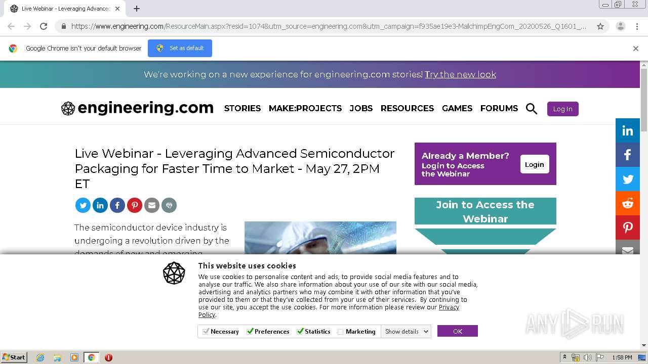 Malware analysis https://engineering.us2.list-manage.com/track/click?u=263efee65a04cf9ee8555288d ...