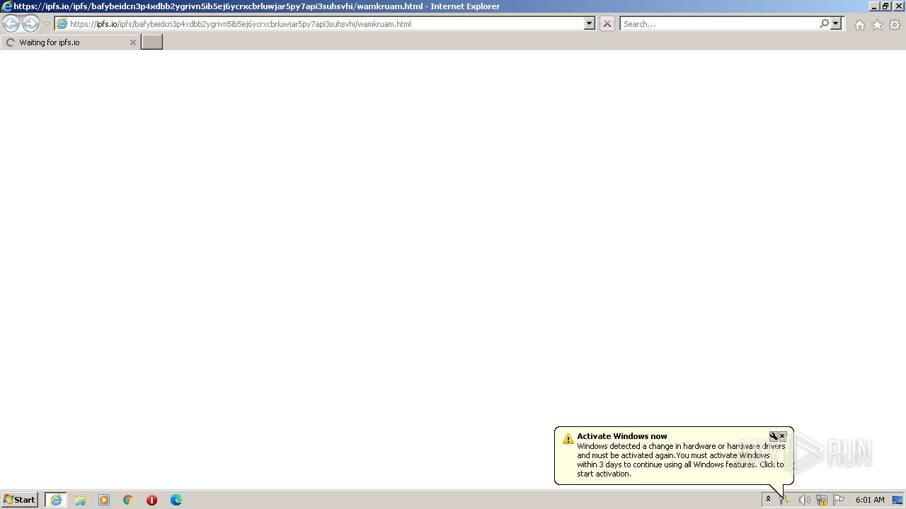 Malware analysis https://ipfs.io/ipfs ...