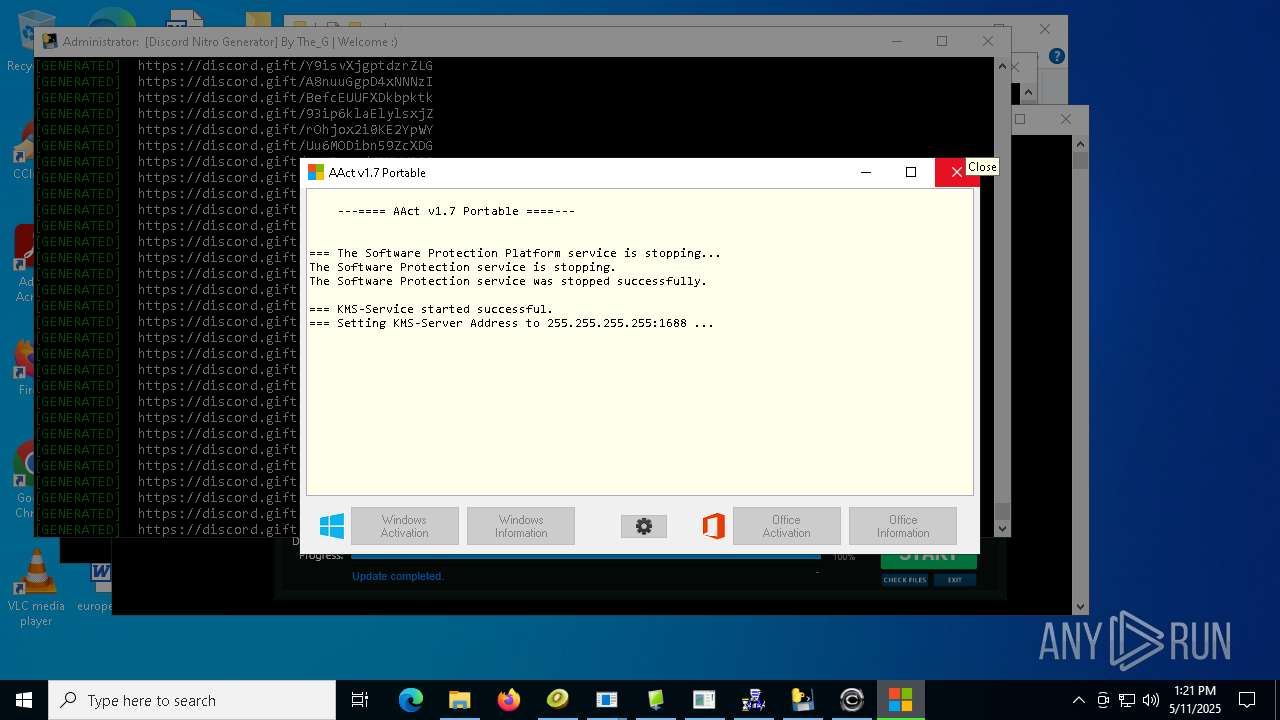 Analysis 4363463463464363463463463.exe (MD5: 2A94F3960C58C6E70826495F76D00B85) Malicious ...