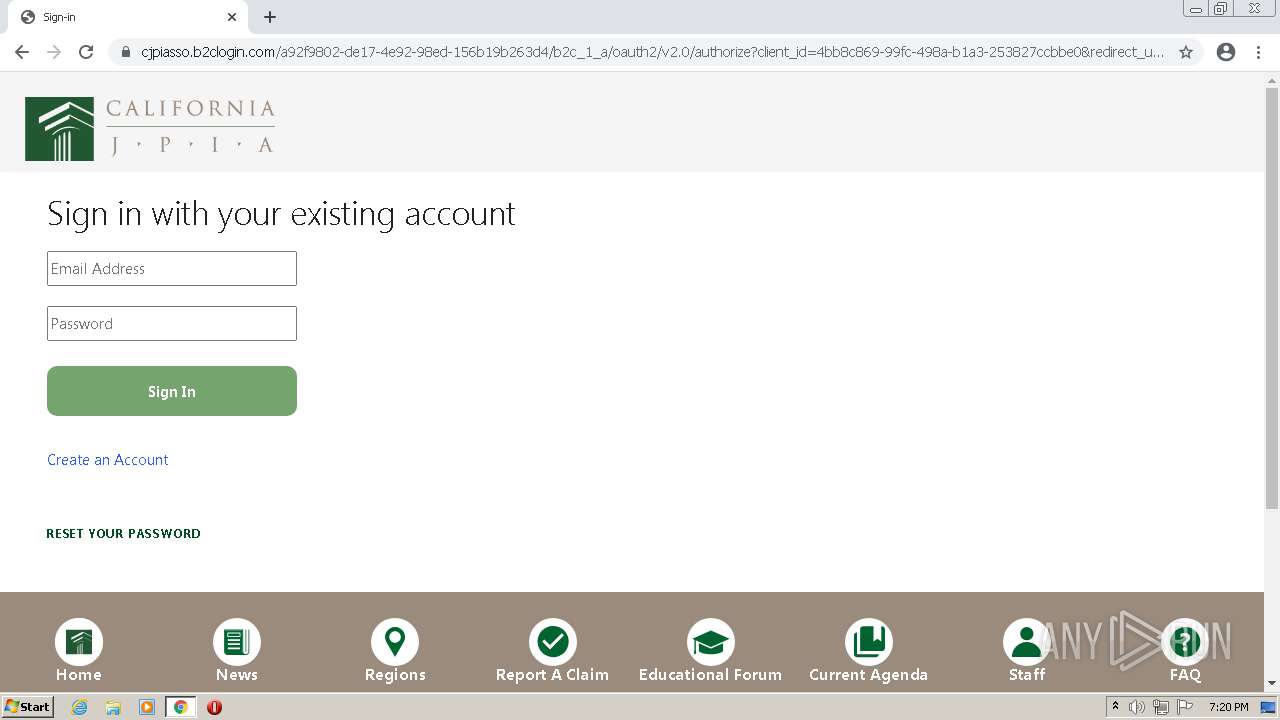 Malware analysis https://cjpia.csod.com/samldefault.aspx?ouid=2 Malicious activity | ANY.RUN ...