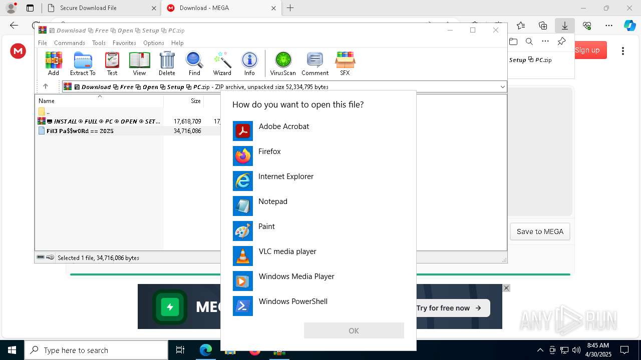 Analysis https://ifrardrctf.ru/21ra Malicious activity - Interactive analysis ANY.RUN