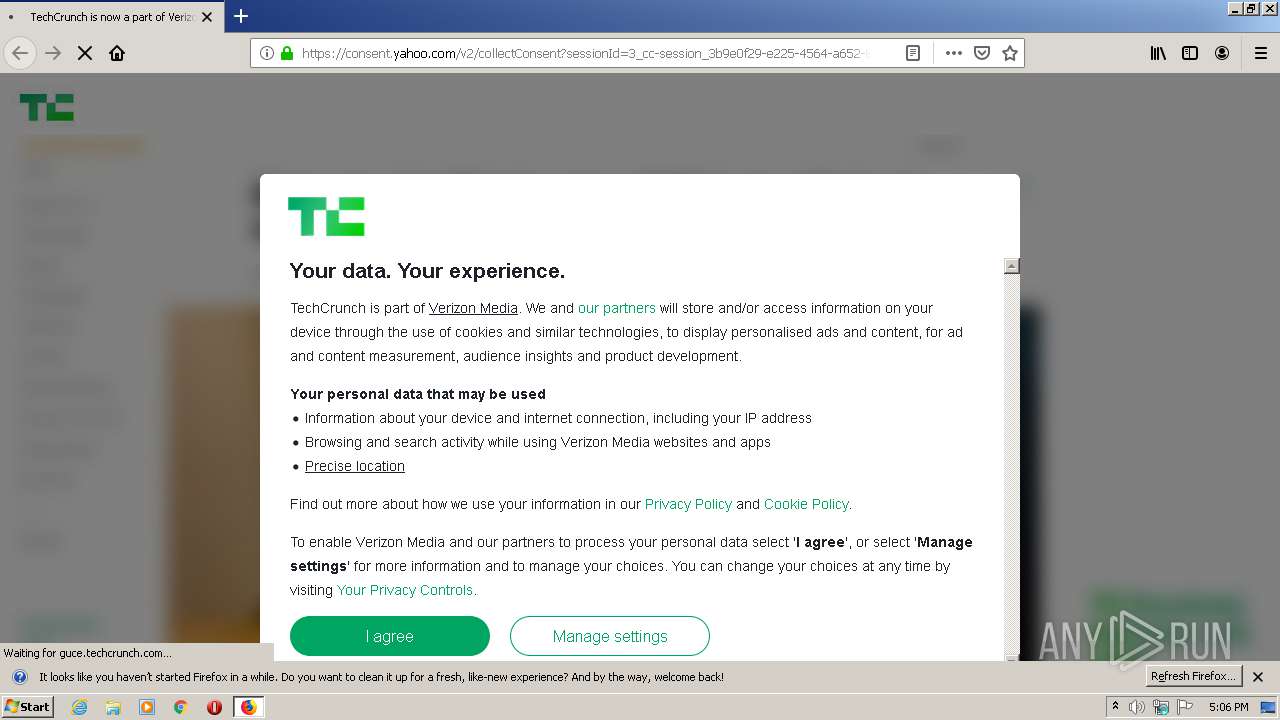 Malware analysis https://consent.yahoo.com/v2/collectConsent?sessionId=3_cc-session_3b9e0f29 ...