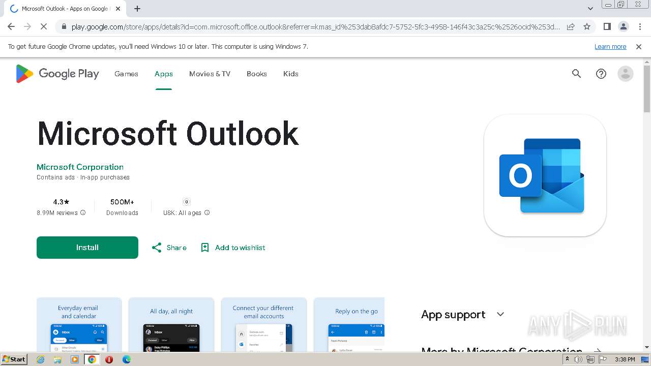 Malware analysis https://go.microsoft.com/fwlink/?LinkId=550986 Malicious activity | ANY.RUN ...